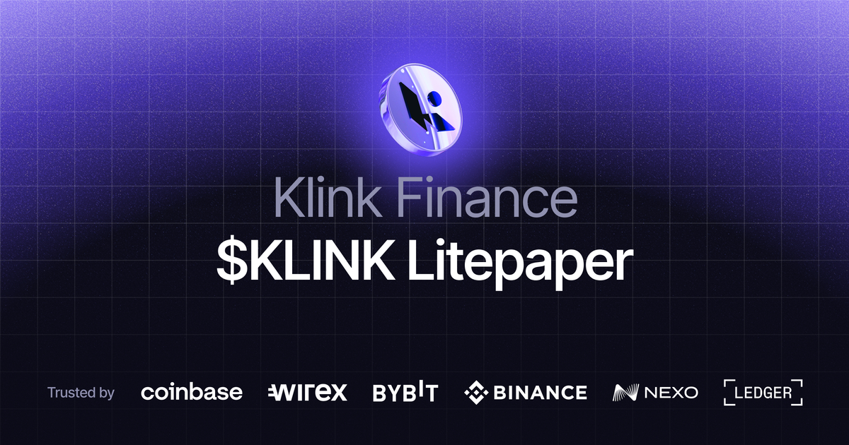 Self Serve Portal & SDK | $KLINK Litepaper